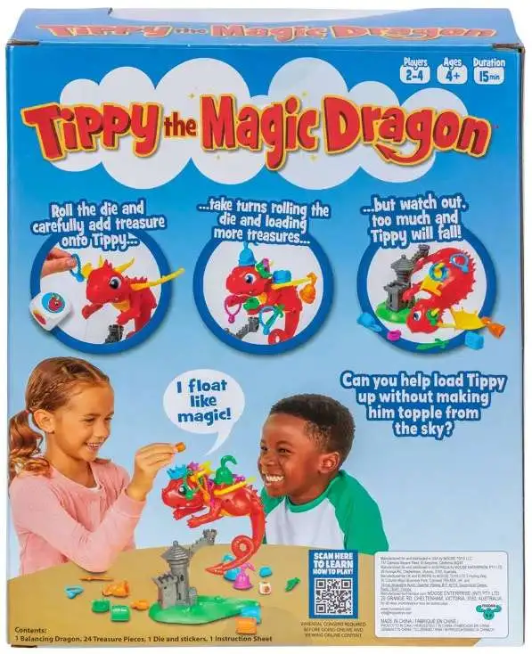 Tippy the Magic Dragon Tippy the Magic Dragon Game Moose Games - ToyWiz