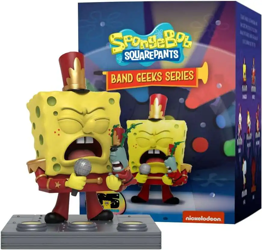 Spongebob Squarepants Band Geeks 4 Mini Figure PVC Blind Pack 1 RANDOM ...