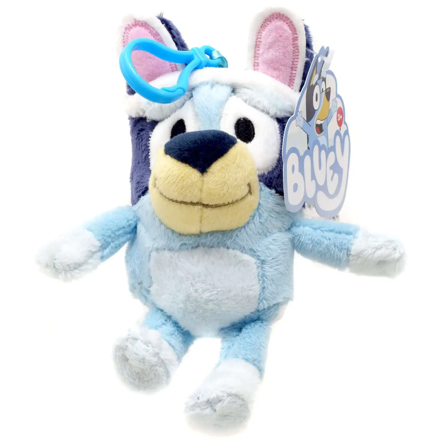 Bluey Easter 2025 Bluey 6 Plush Hanger Bunny Ears Animal Adventure LLC ...