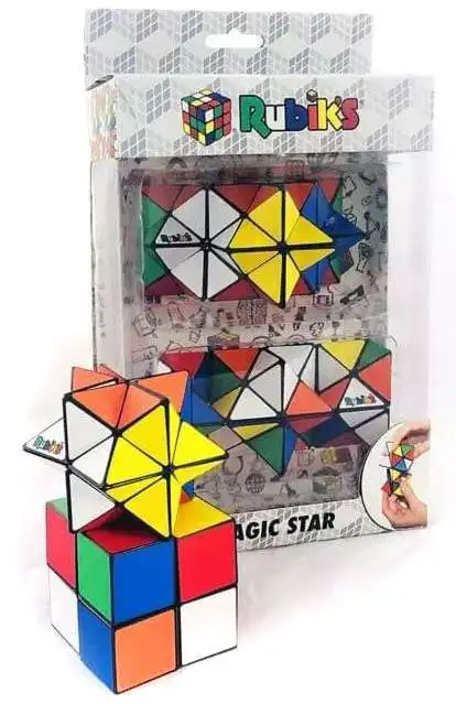 Rubiks Cube Magic Star Puzzle Toy 2-Pack Toyzon - ToyWiz