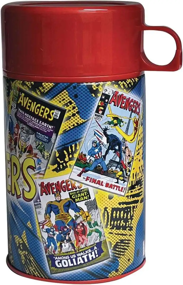 Marvel Tin Titans The Avengers Lunch Tin with Thermos Surreal ...