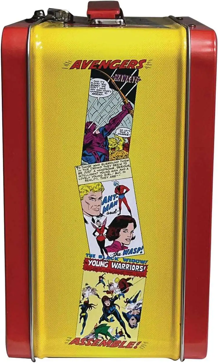 Marvel Tin Titans The Avengers Lunch Tin with Thermos Surreal ...