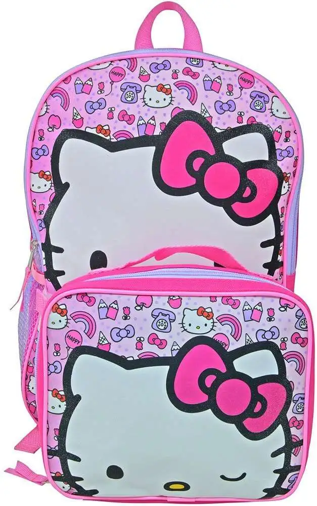 Hello Kitty Hello Kitty Backpack with Lunch Tote Fast Forward New York - ToyWiz