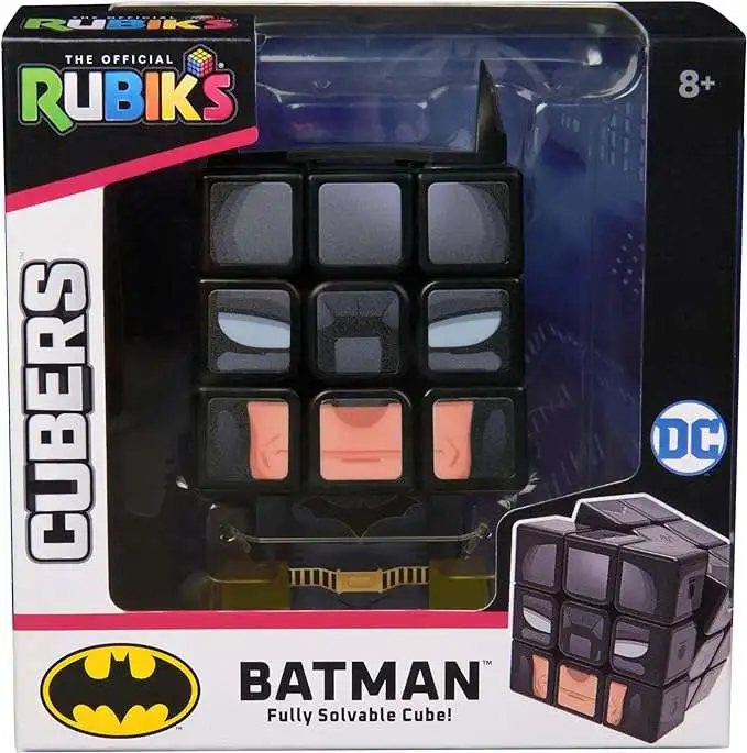 Rubiks Cube DC Cubers Batman Puzzle Toy Spin Master - ToyWiz