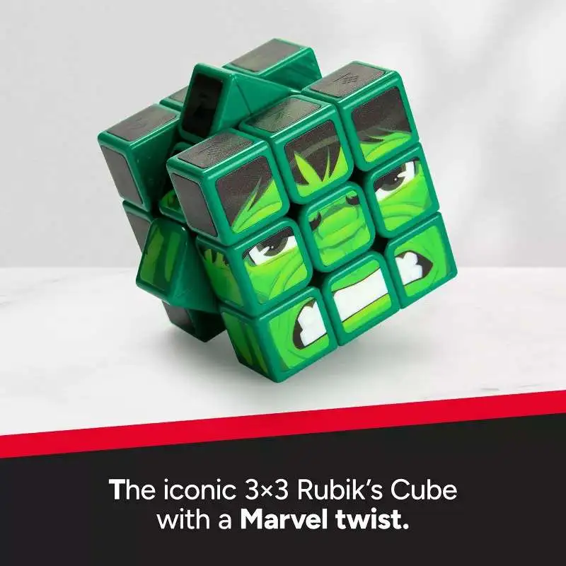 Rubiks Cube Marvel Cubers The Hulk Puzzle Toy Spin Master - ToyWiz