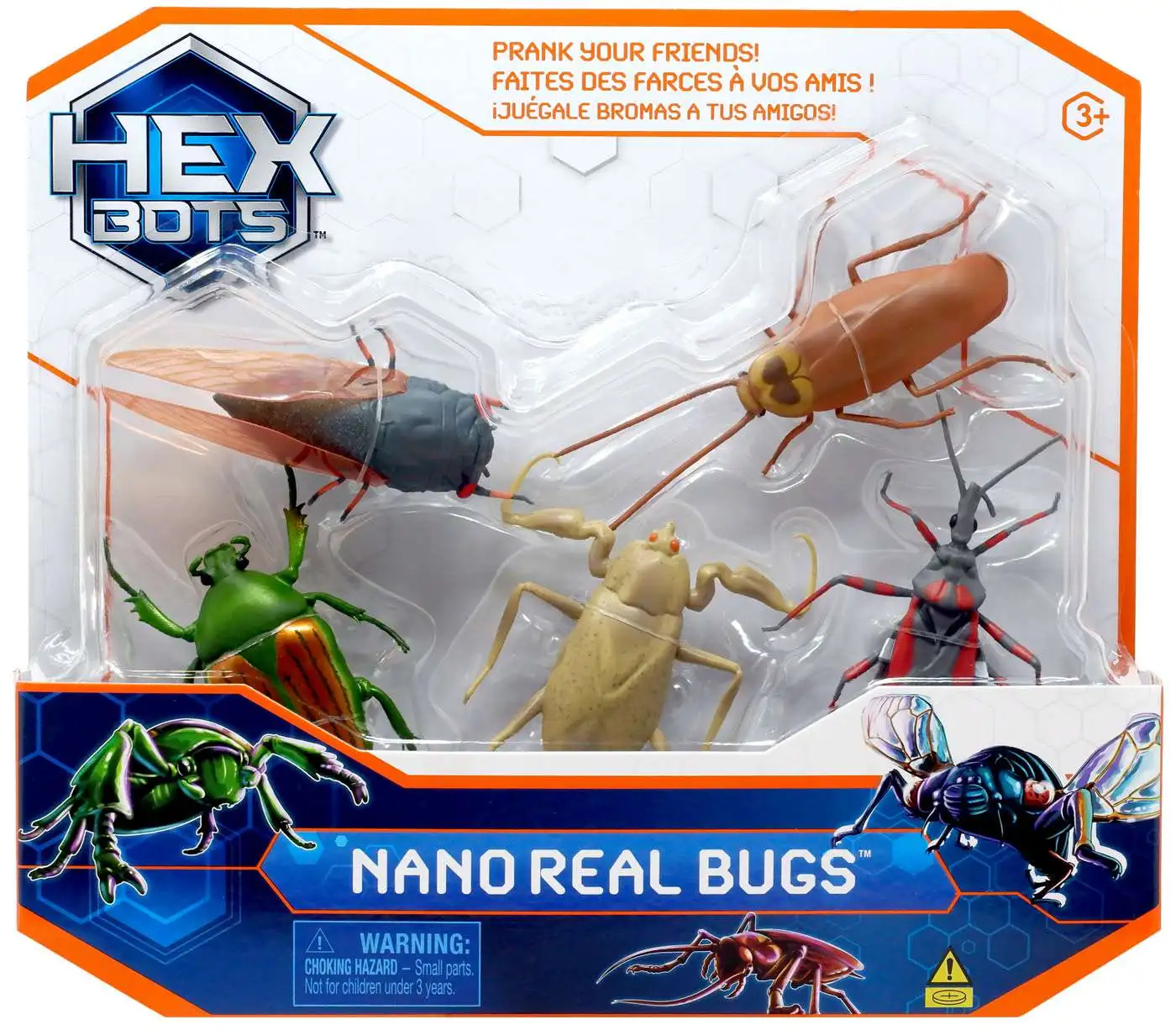 Hex Bots Nano Nano Real Bugs Figure 5 Pack Spin Master Toywiz