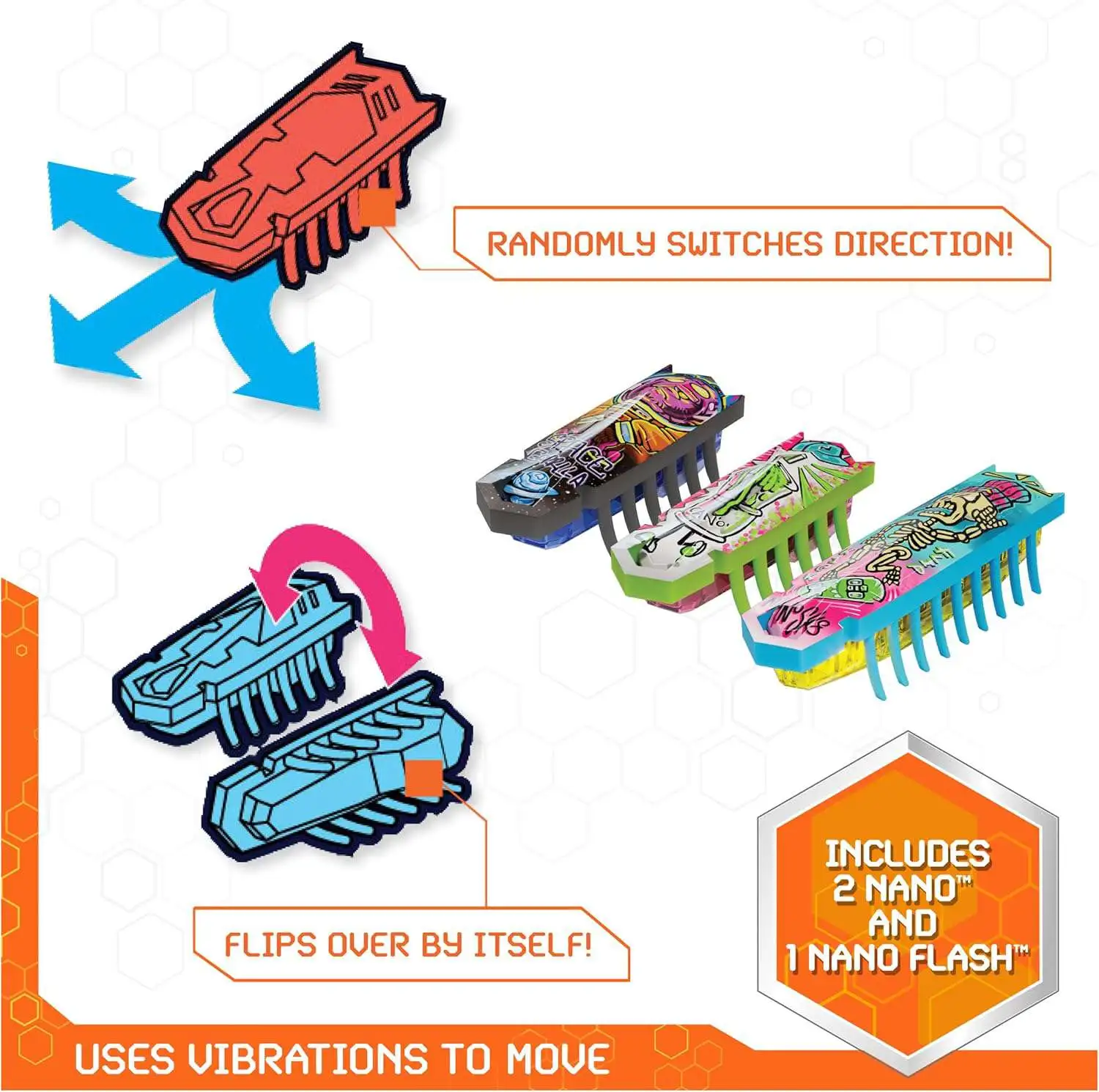 Hex Bots Nano Land Playset Spin Master - ToyWiz