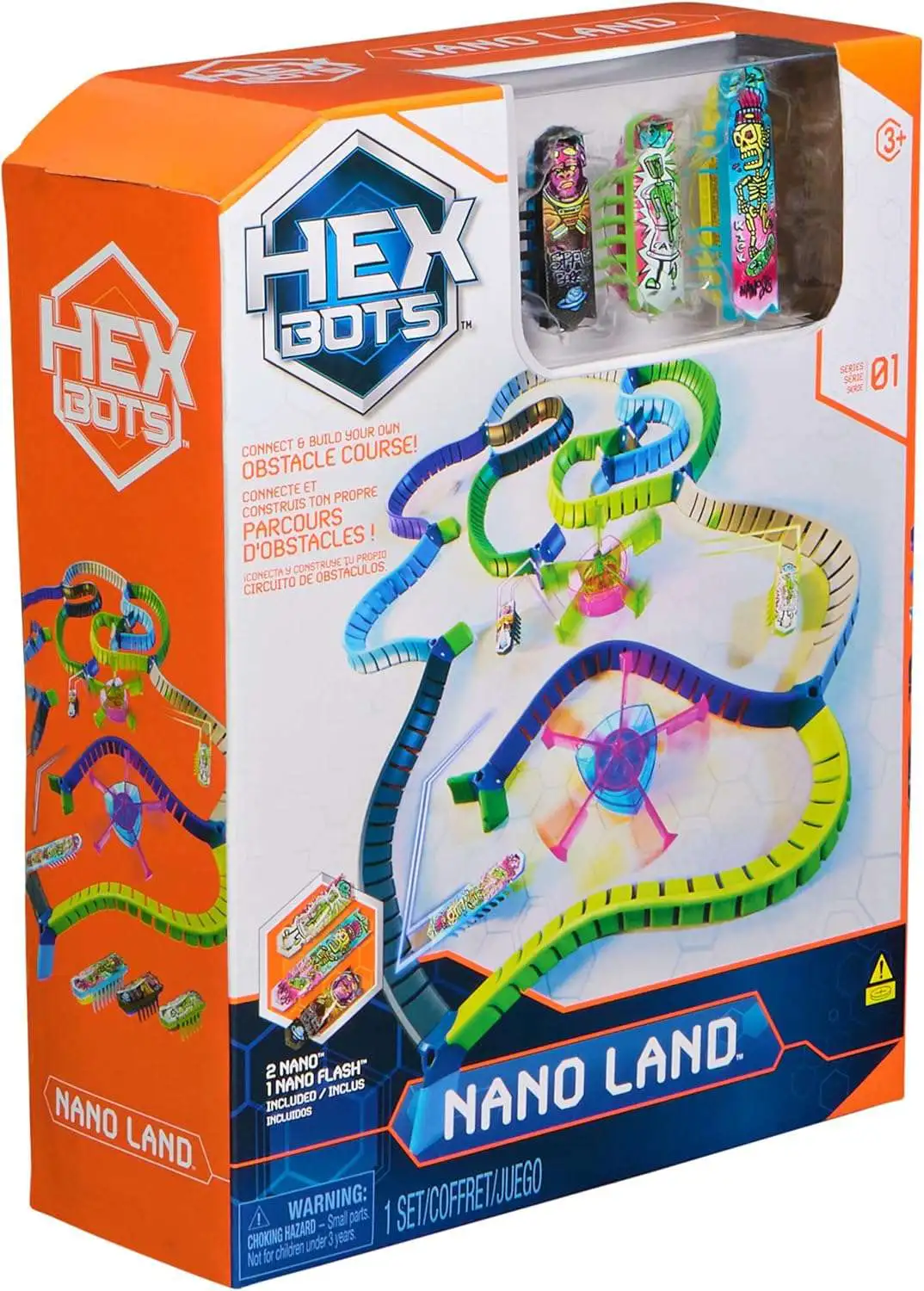 Hex Bots Nano Land Playset Spin Master - ToyWiz