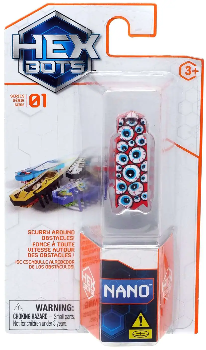 Hex Bots Nano Series 1 Single Figure Eyes - ToyWiz