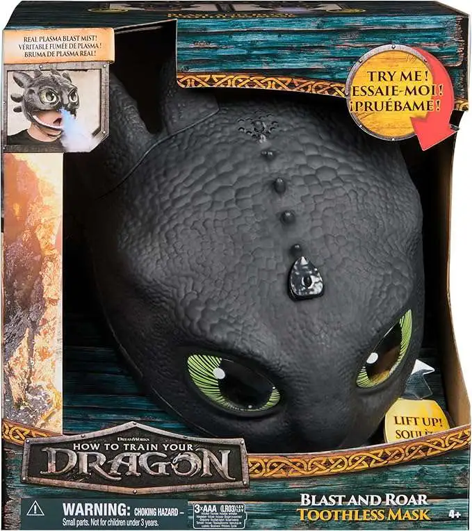 How to Train Your Dragon 2025 Movie Blast Roar Toothless Interactive ...