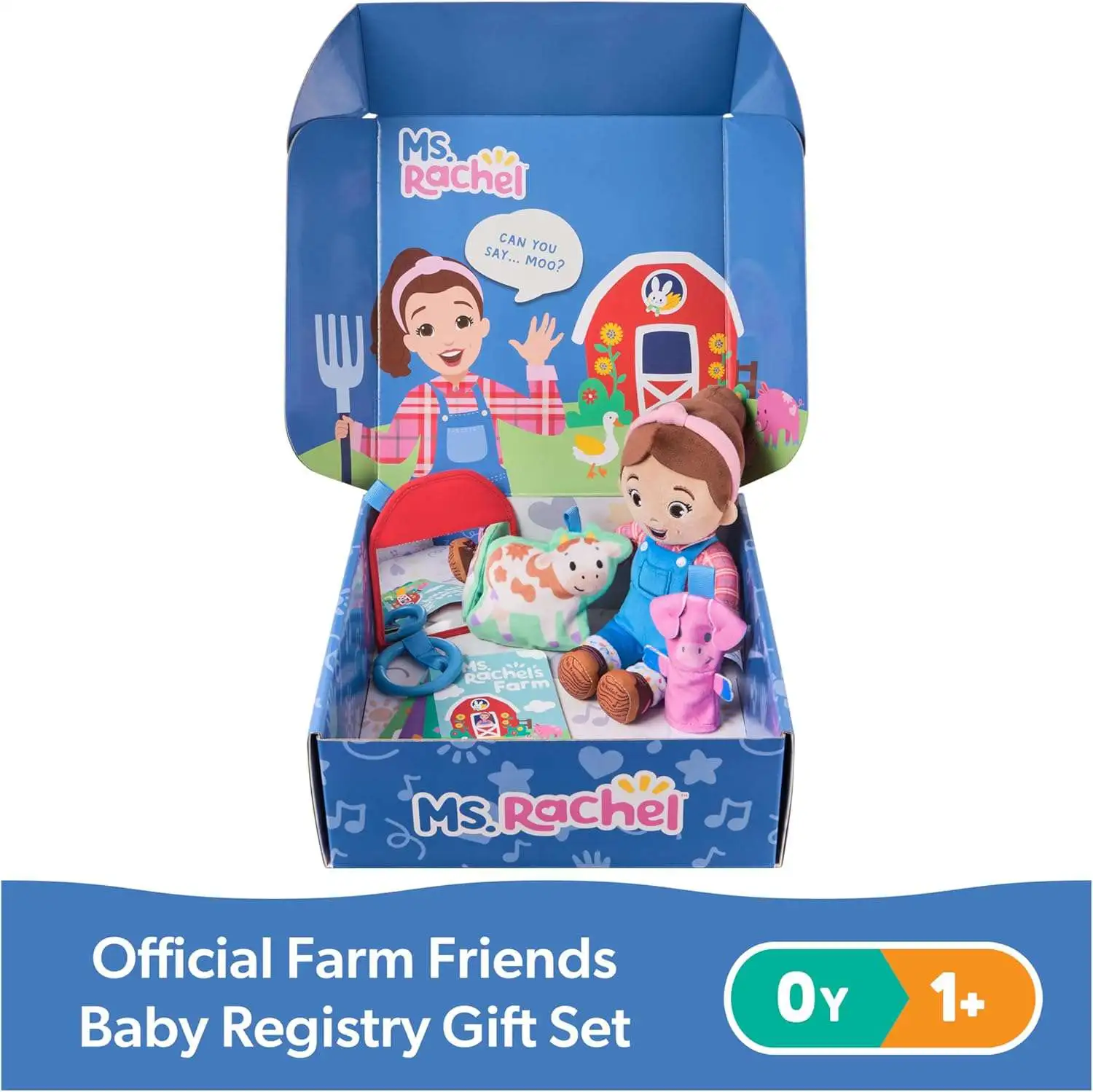 Ms. Rachel Farm Friends Baby Registry Gift Set Spin Master - ToyWiz