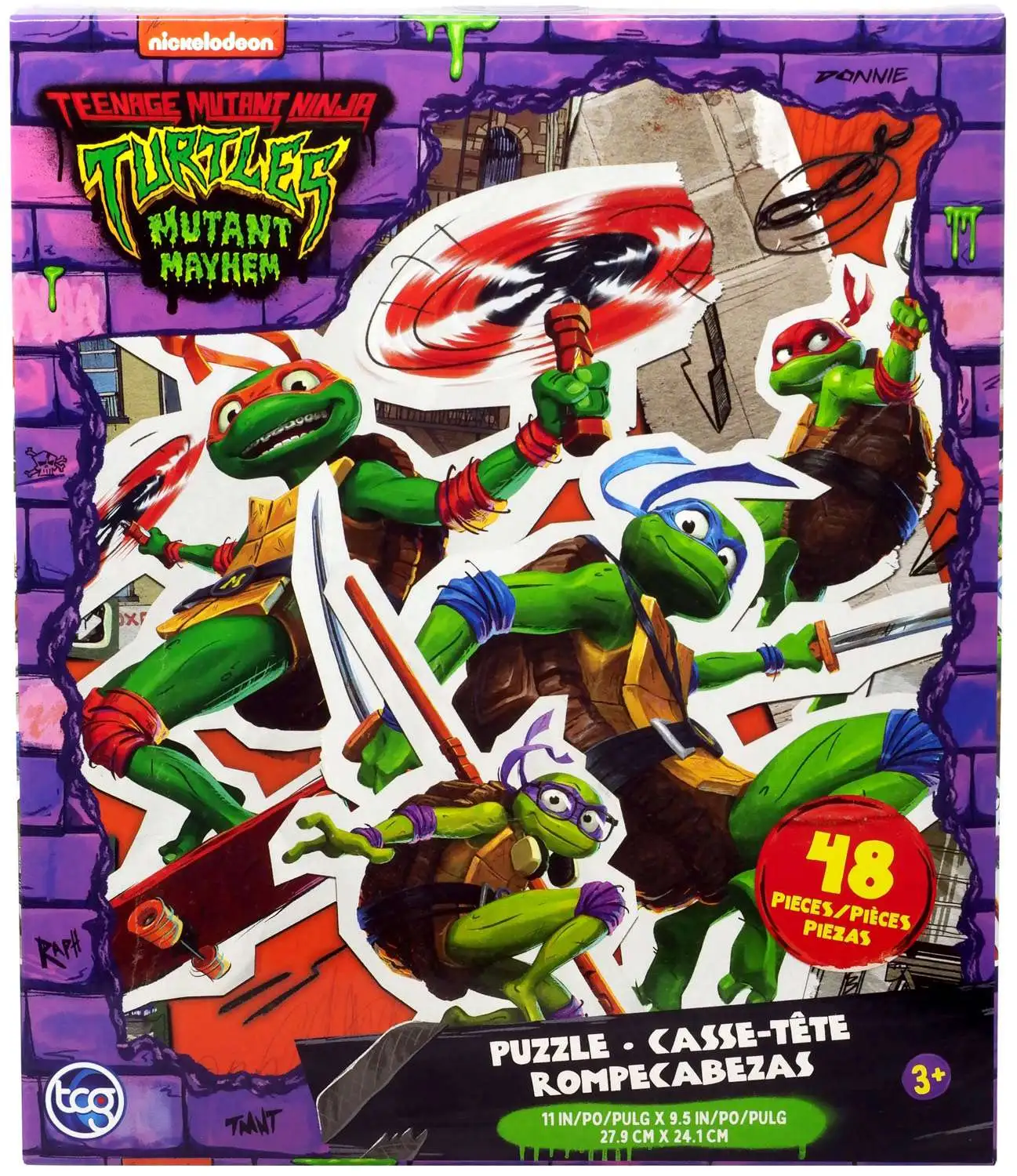 Teenage Mutant Ninja Turtles Mutant Mayhem Mutant Mayhem Puzzle 48 Pc ...
