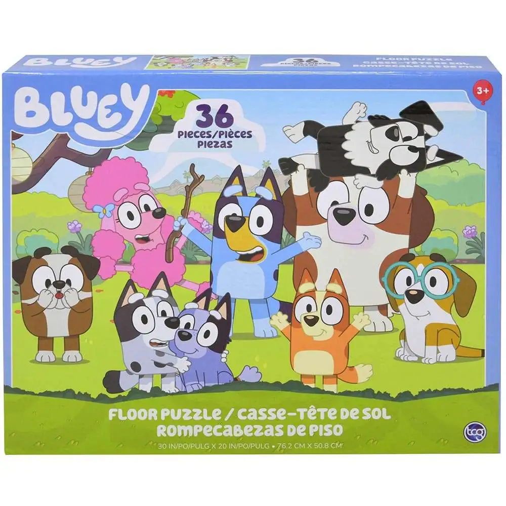 Bluey Bluey Characters Floor Puzzle 36 Pieces TCG Toys - ToyWiz