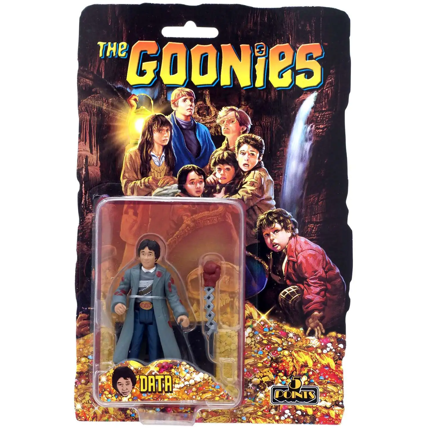 The Goonies 5 Points Data Action Figures Mezco Toyz - ToyWiz