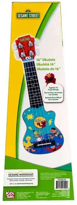 Sesame Street 16 Ukulele Toy Instrument Kidz Toyz - ToyWiz
