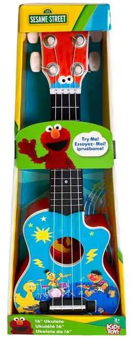 Sesame Street 16 Ukulele Toy Instrument Kidz Toyz - ToyWiz