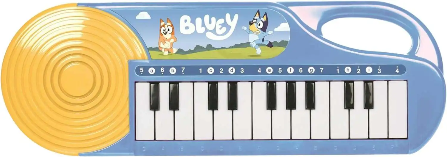 Bluey Blueys 23 Note Keyboard Set Kidz Toyz - ToyWiz