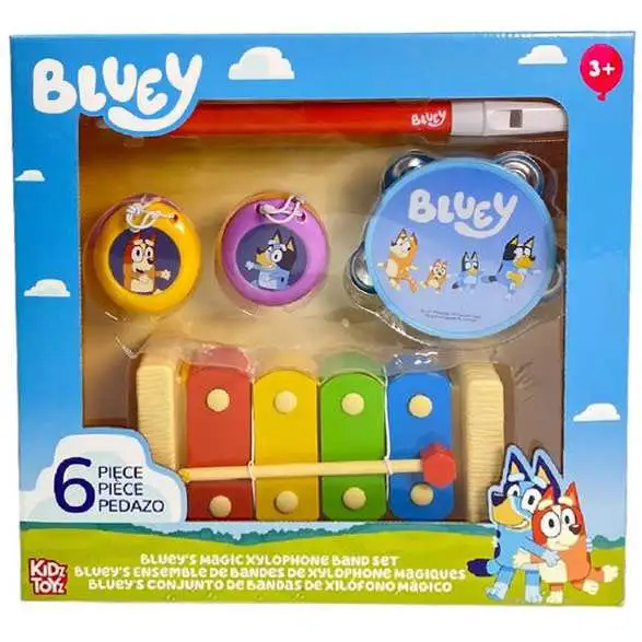 Bluey Blueys Magic Xylophone Band Set Version 2 Kidz Toyz - ToyWiz