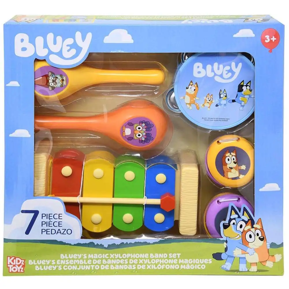 Bluey Blueys Magic Xylophone Band Set Version 1 Kidz Toyz - ToyWiz