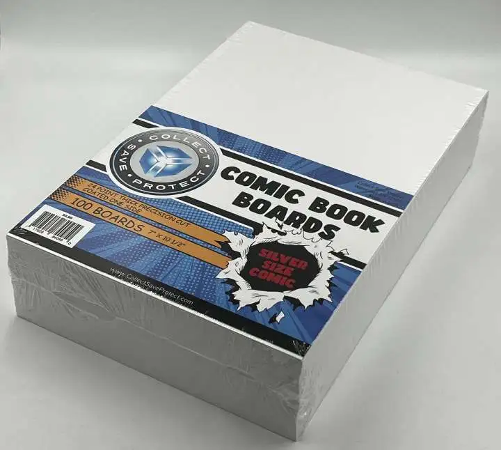 CSP CSP Silver CS1 Comic Book Boards 100 Count - ToyWiz