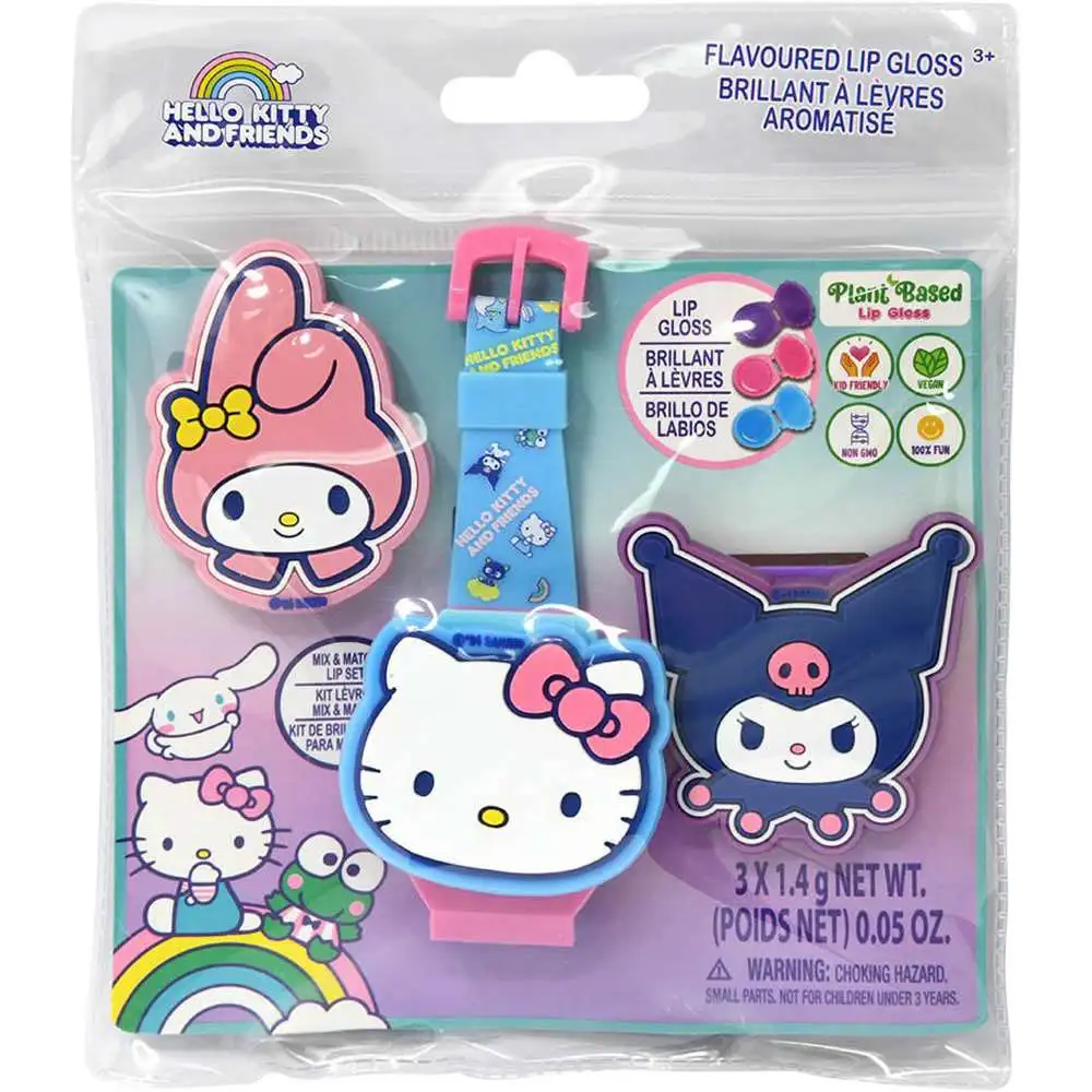 Hello Kitty Mix Match Lip Set Townley - ToyWiz