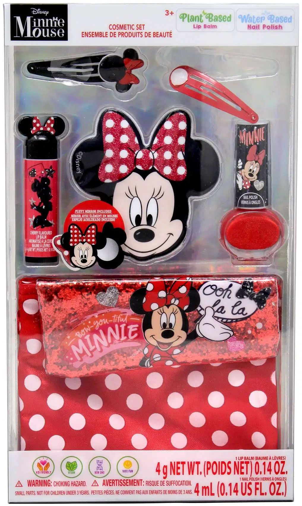 Disney Minnie Mouse Minnie Mouse Cosmetic Set Townley - ToyWiz