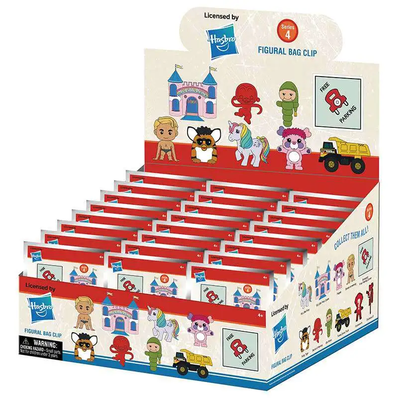 Hasbro 3D Figural Keyring Hasbro Retro Toys Series 4 Mystery Box 24 ...