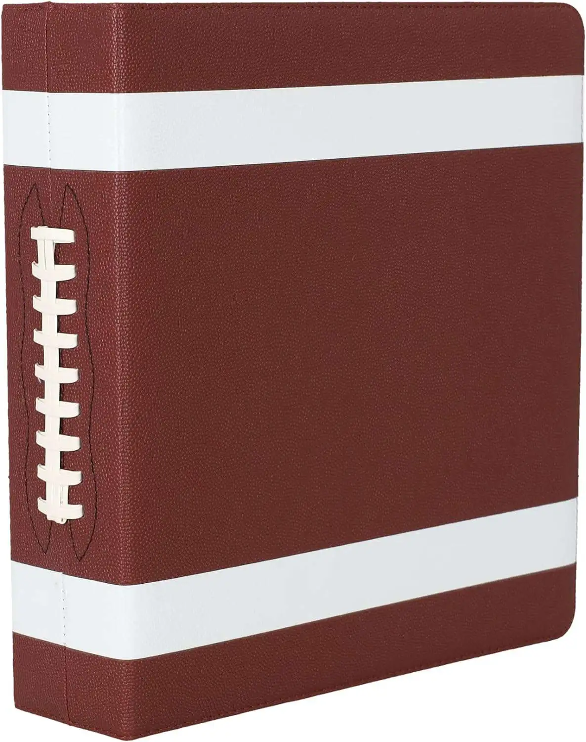 BCW 3 Inch Premium Football Album Binder Brown - ToyWiz