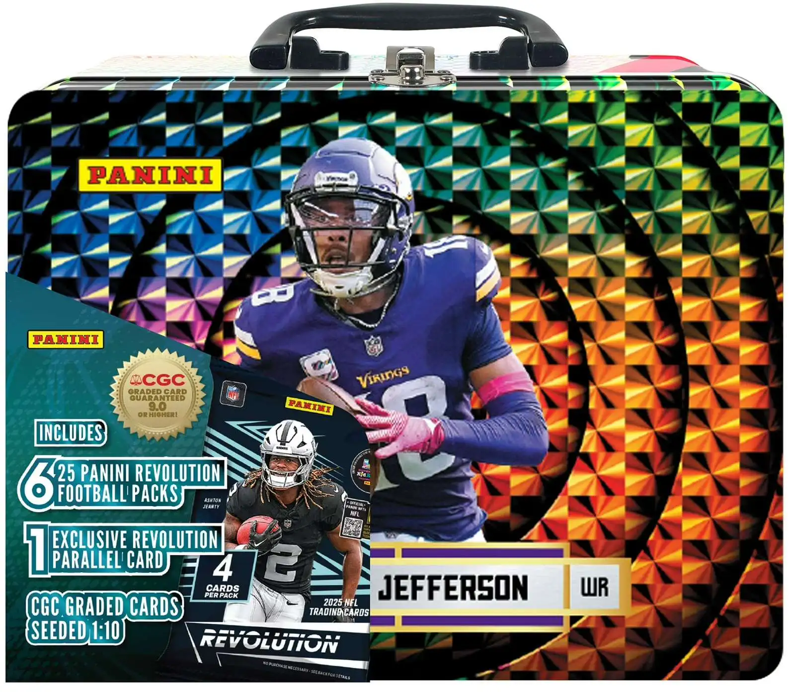 NFL Panini 2025 Panini Revolution Football Justin Jefferson Trading ...