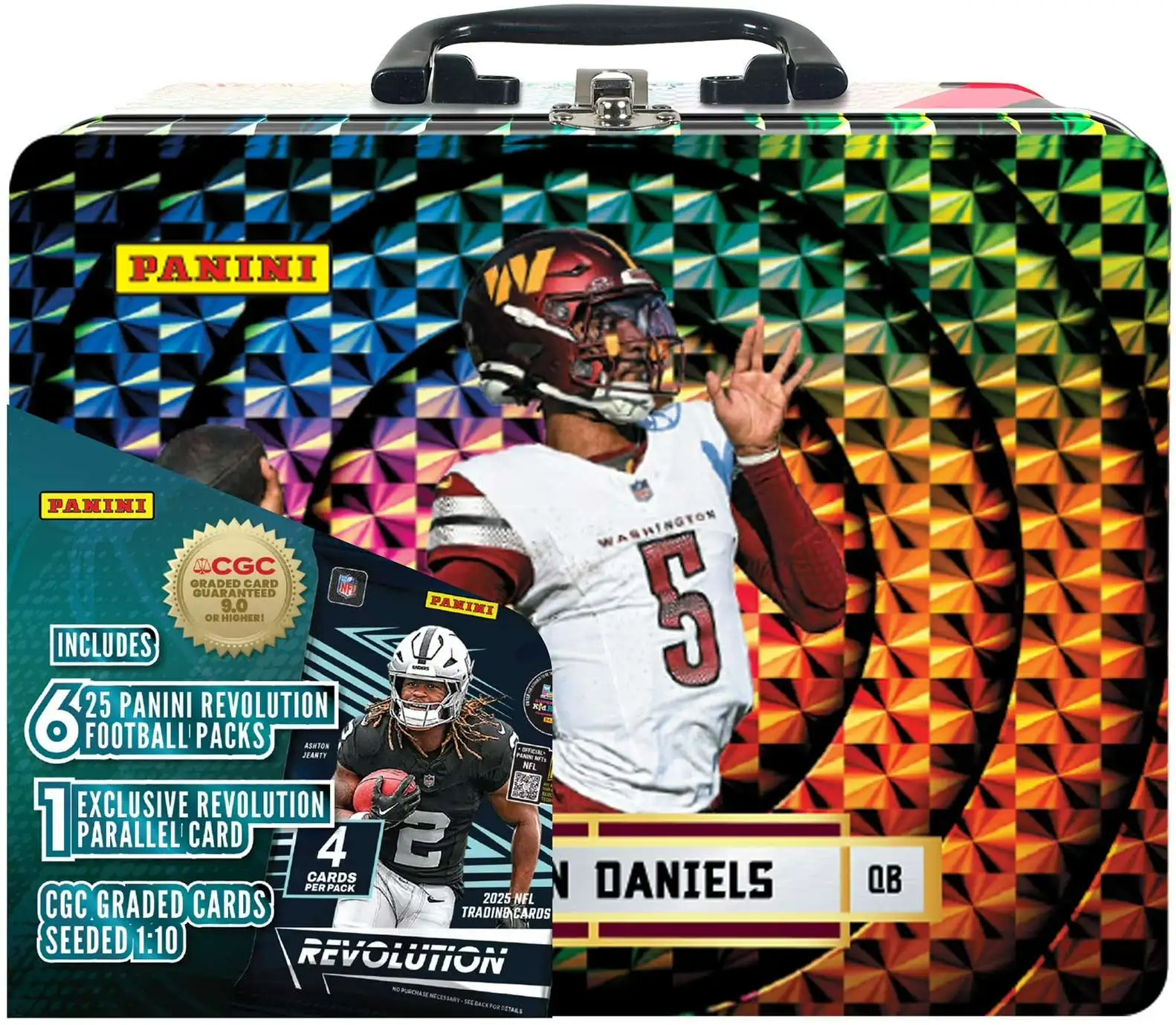 NFL Panini 2025 Panini Revolution Football Jayden Daniels Trading Card ...