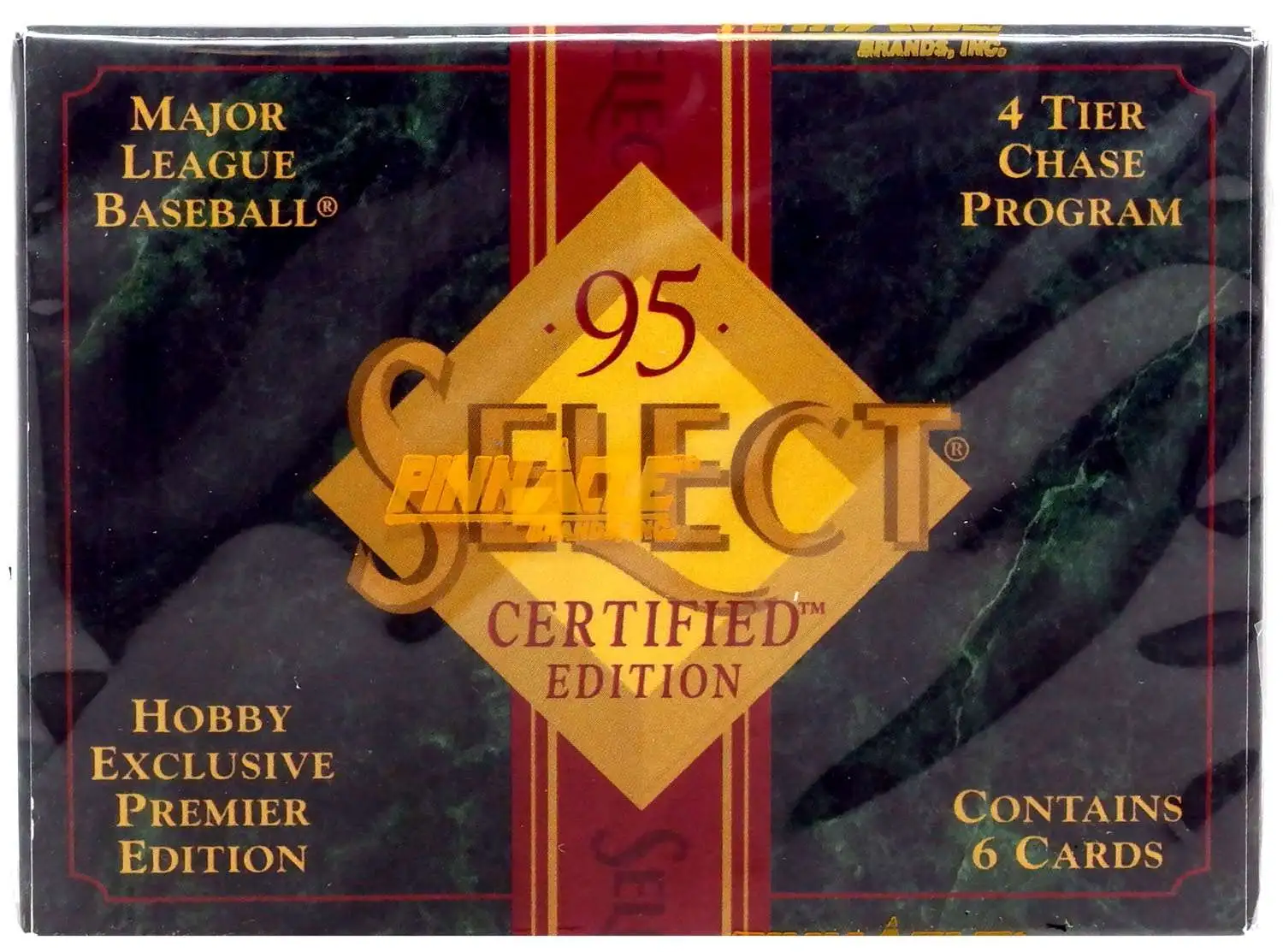 MLB 1995 Select Certified Edition Baseball Trading Card HOBBY Box 20 ...