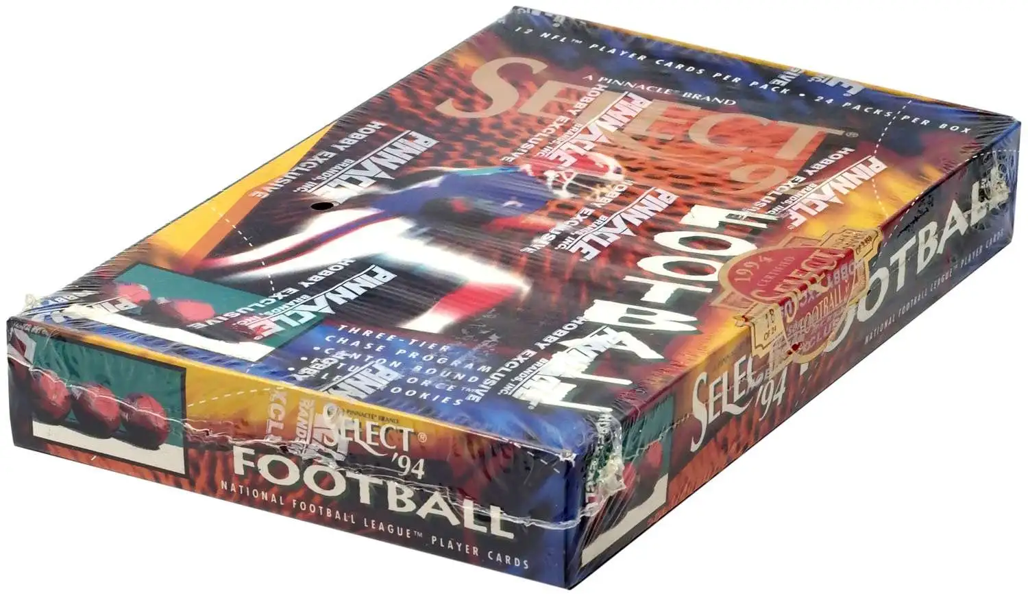 NFL Pinnacle 1994 Select Football Trading Card HOBBY Box 24 Packs - ToyWiz