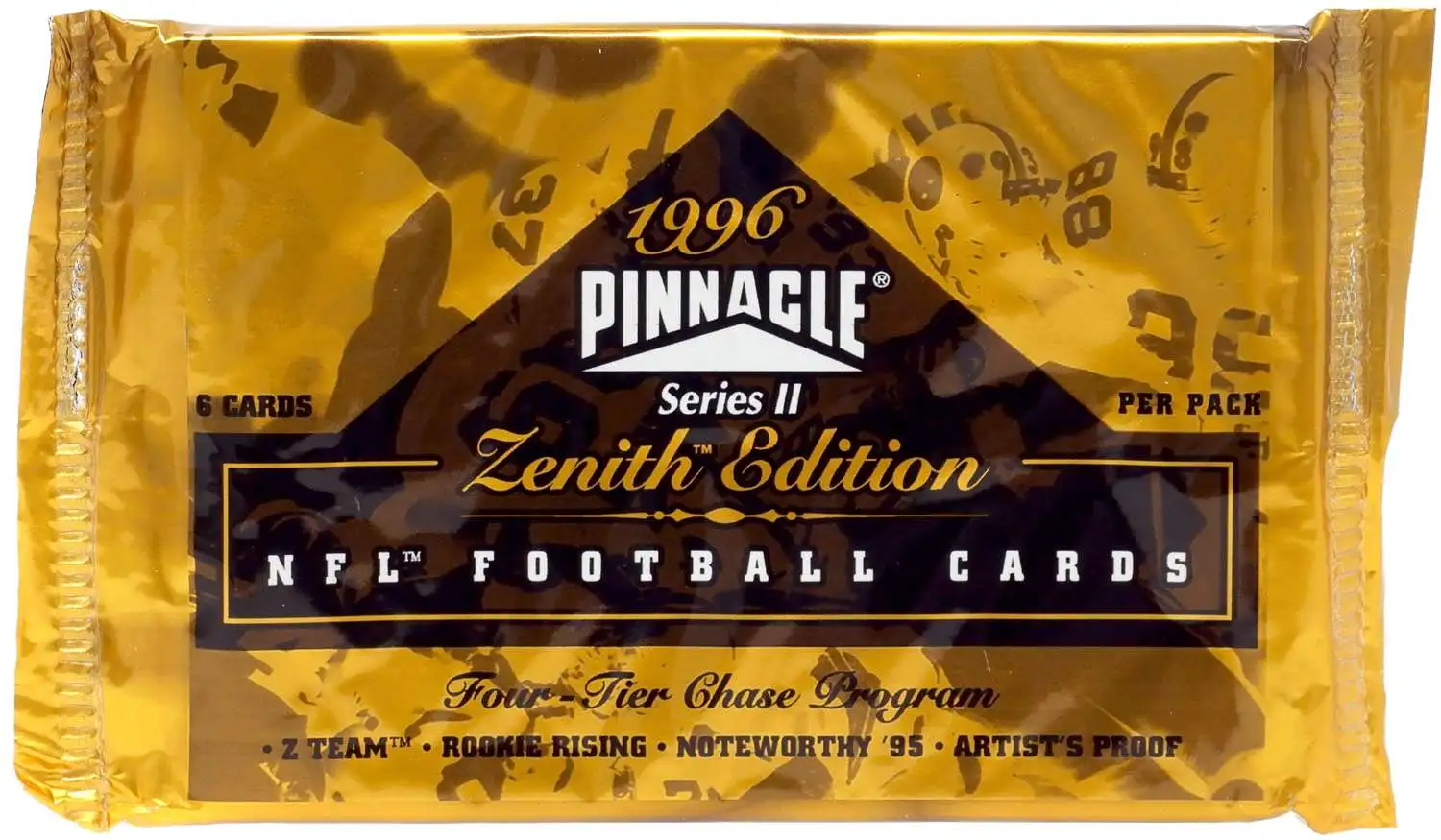 NFL 1996 Series II Zenith Edition Football Trading Card HOBBY Pack ...