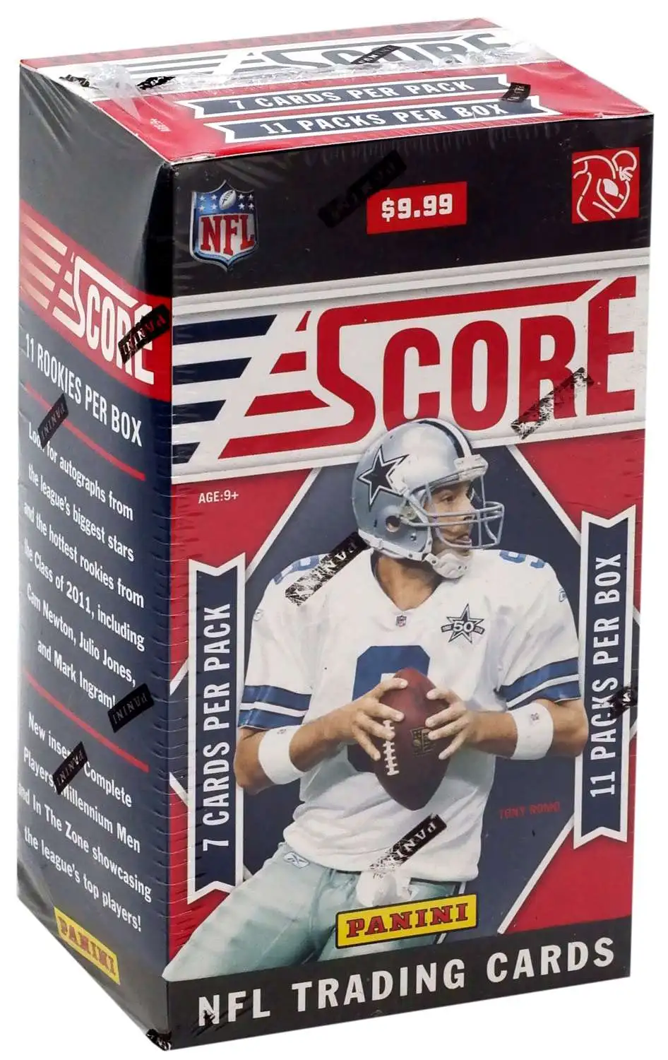 NFL Panini Score 2011 Trading Card BLASTER Box 11 Packs - ToyWiz