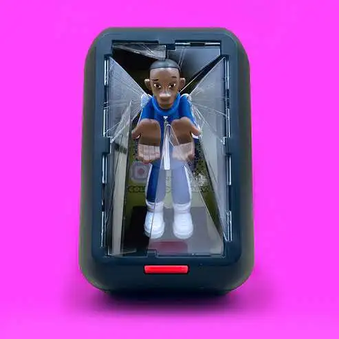 Screen Breakz Classic Khaby Figure All Star Innovations - ToyWiz