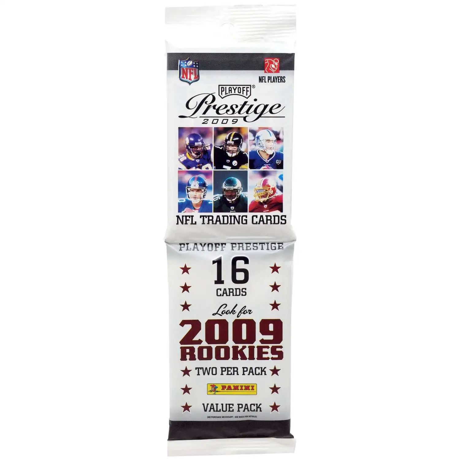 NFL 2009 Playoff Prestige Football Trading Card RAK PAK 16 Cards Panini ...