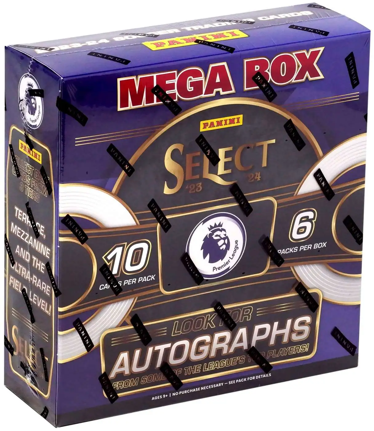 Premier League Select 2023-24 Soccer Trading Card MEGA Box 6 Packs ...