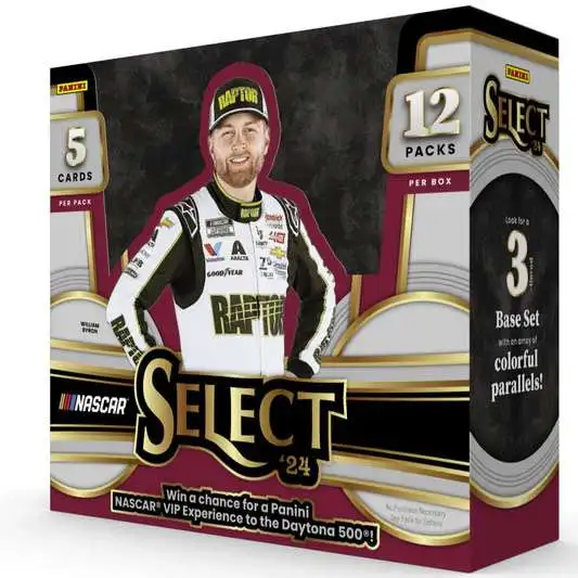NASCAR Panini 2024 Select Racing Trading Card HOBBY Box 12 Packs - ToyWiz