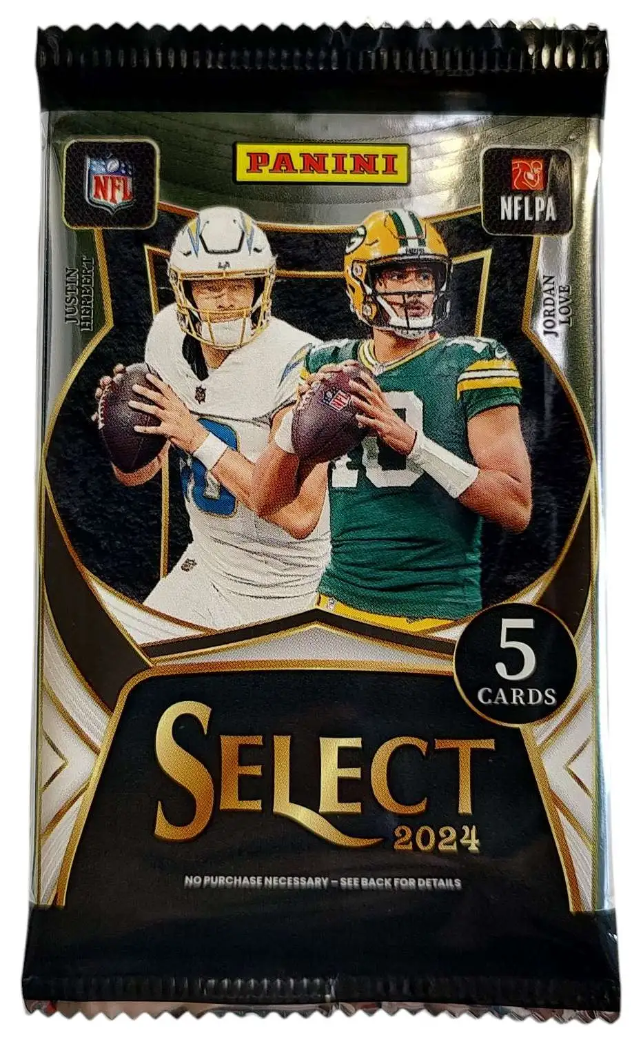 NFL 2024 Panini Select Football Trading Card HOBBY Pack 5 Cards - ToyWiz