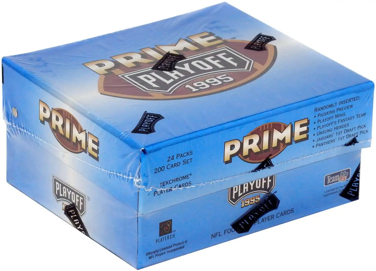NFL 1995 Prime Football Trading Card HOBBY Box 24 Packs Playoff - ToyWiz
