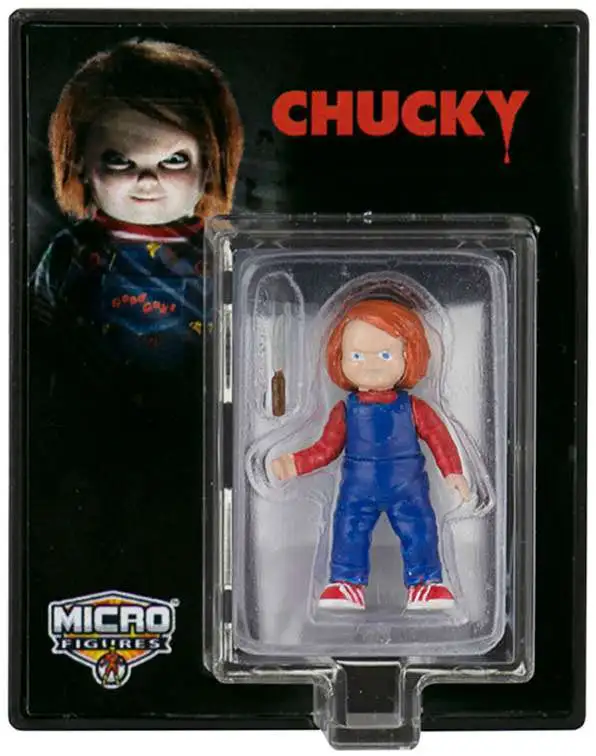 Worlds Smallest Childs Play Universal Horror Series 1 Chucky 1.25 Micro ...