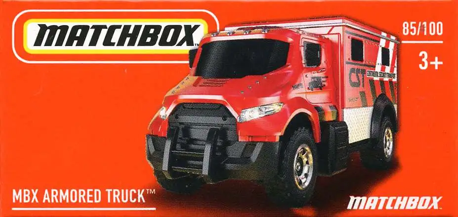 Matchbox Drive Your Adventure MBX Armored Truck Diecast Car Mattel - ToyWiz