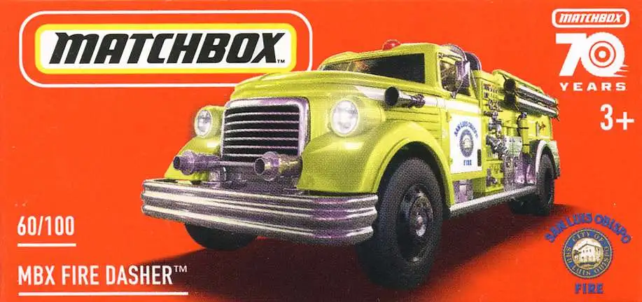 Matchbox Drive Your Adventure MBX Fire Dasher Diecast Car Mattel - ToyWiz