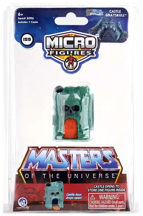 Worlds Smallest Masters of the Universe Series 2 Castle Grayskull 1.25 ...