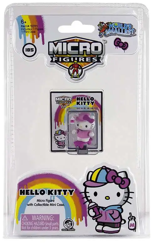 Worlds Smallest Pop Culture Hello Kitty Series 2 Graffiti Hello Kitty 1 ...