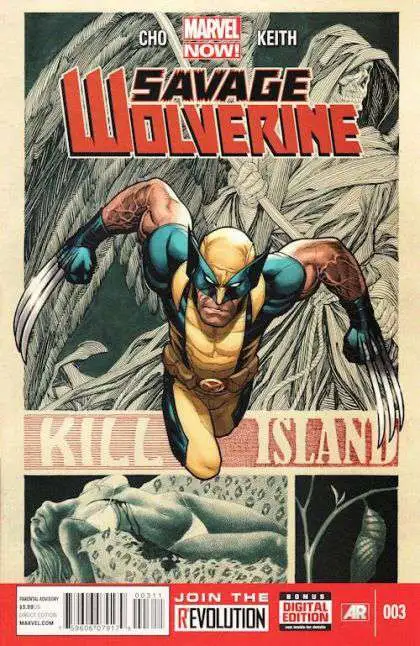 Marvel Savage Wolverine Comic Book 3A Marvel Comics - ToyWiz