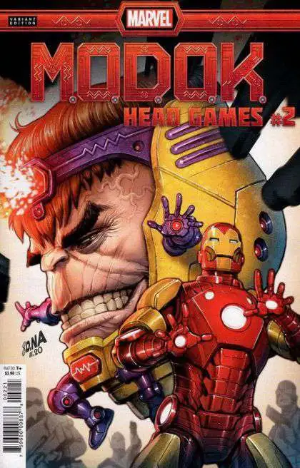 Marvel M.O.D.O.K. Head Games Comic Book 2B Marvel Comics - ToyWiz