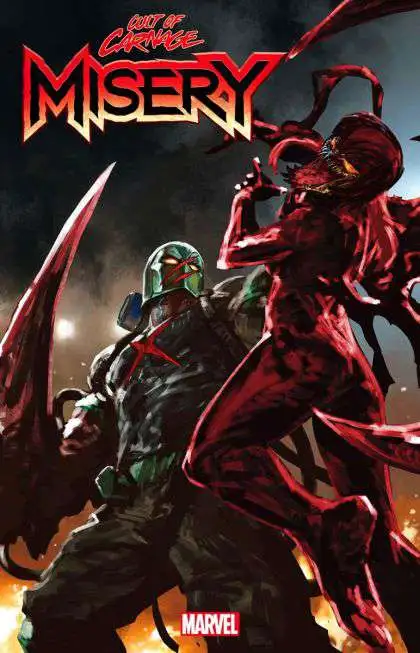 Marvel Cult of Carnage Misery Comic Book 3A Marvel Comics - ToyWiz