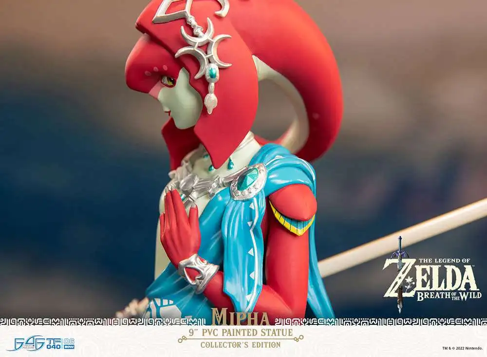 Legend of Zelda Breath of the Wild Mipha 10 Collectible PVC Statue ...