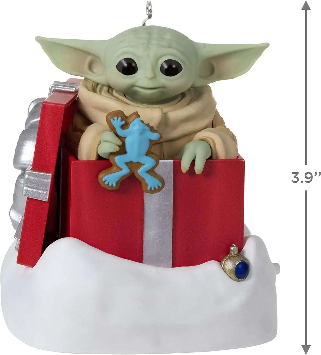 Star Wars The Mandalorian Keepsake Grogu Greetings Ornament with Sound ...